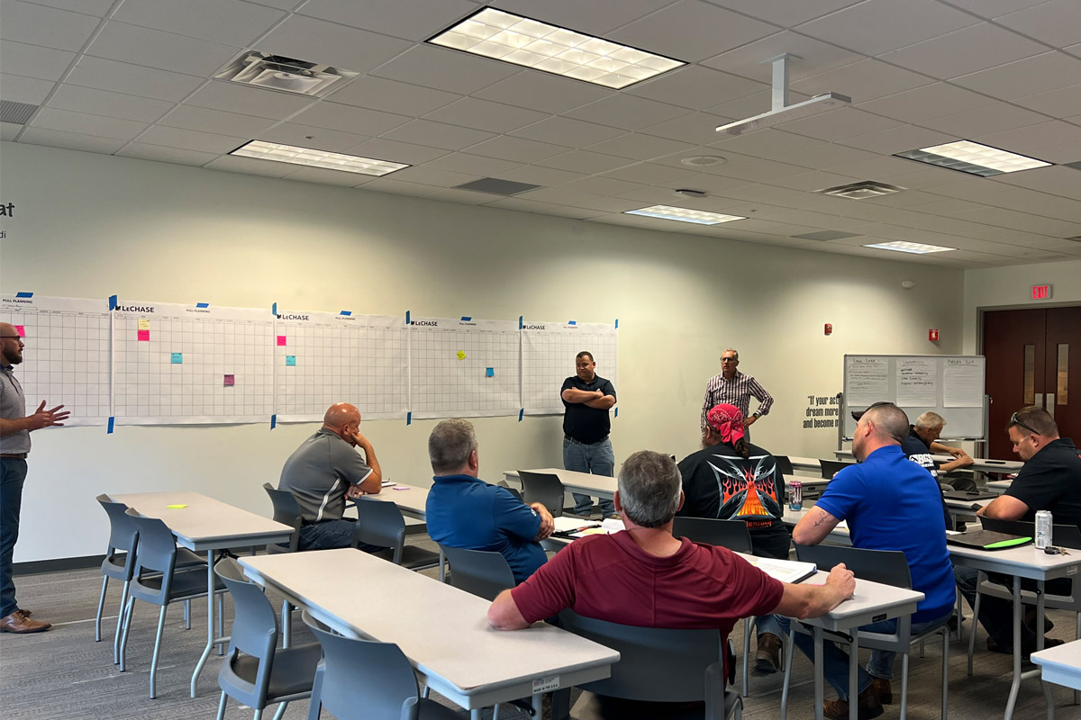 RIT project team completes Lean pull planning session - LeChase ...
