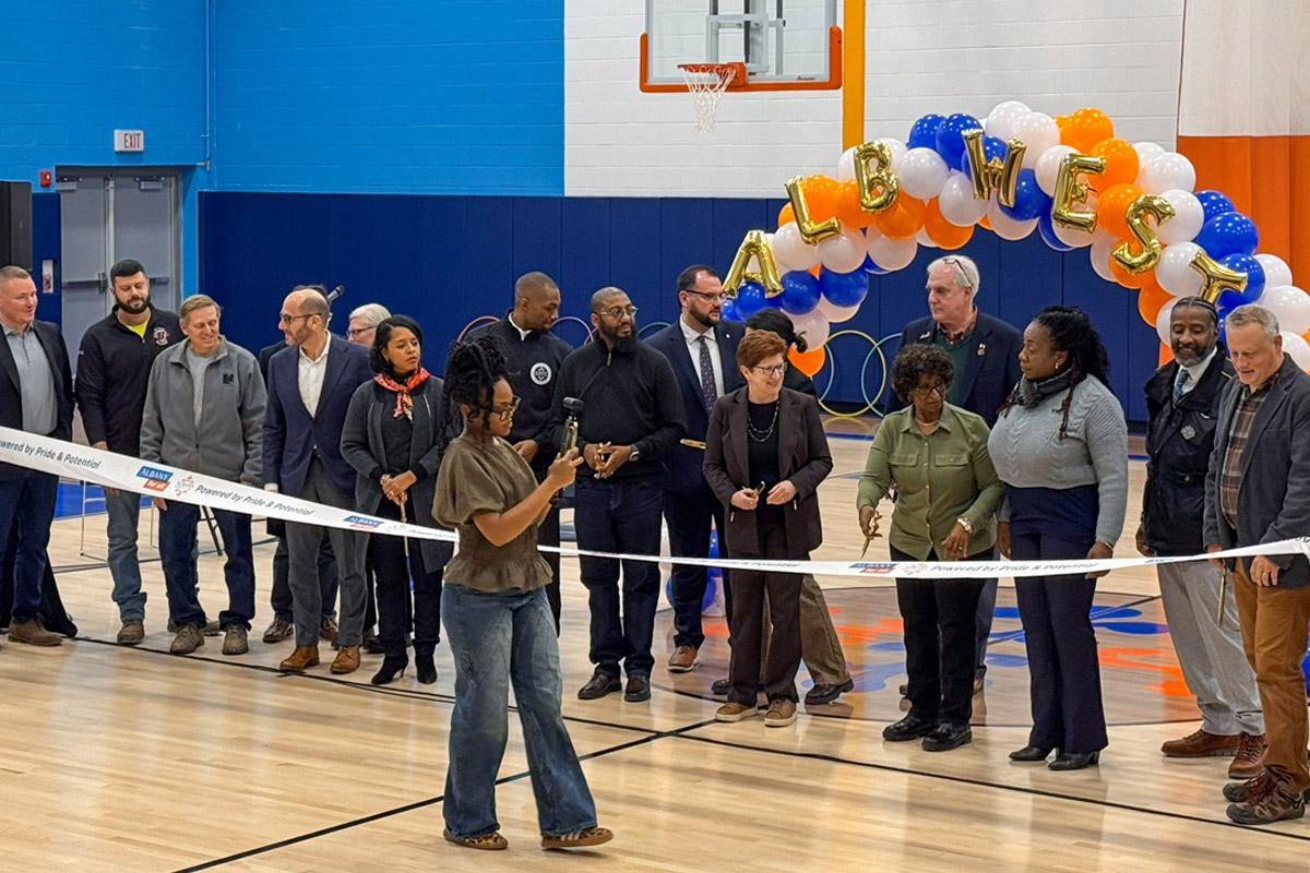 Ribbon cutting marks completion of Albany West Community Center ...